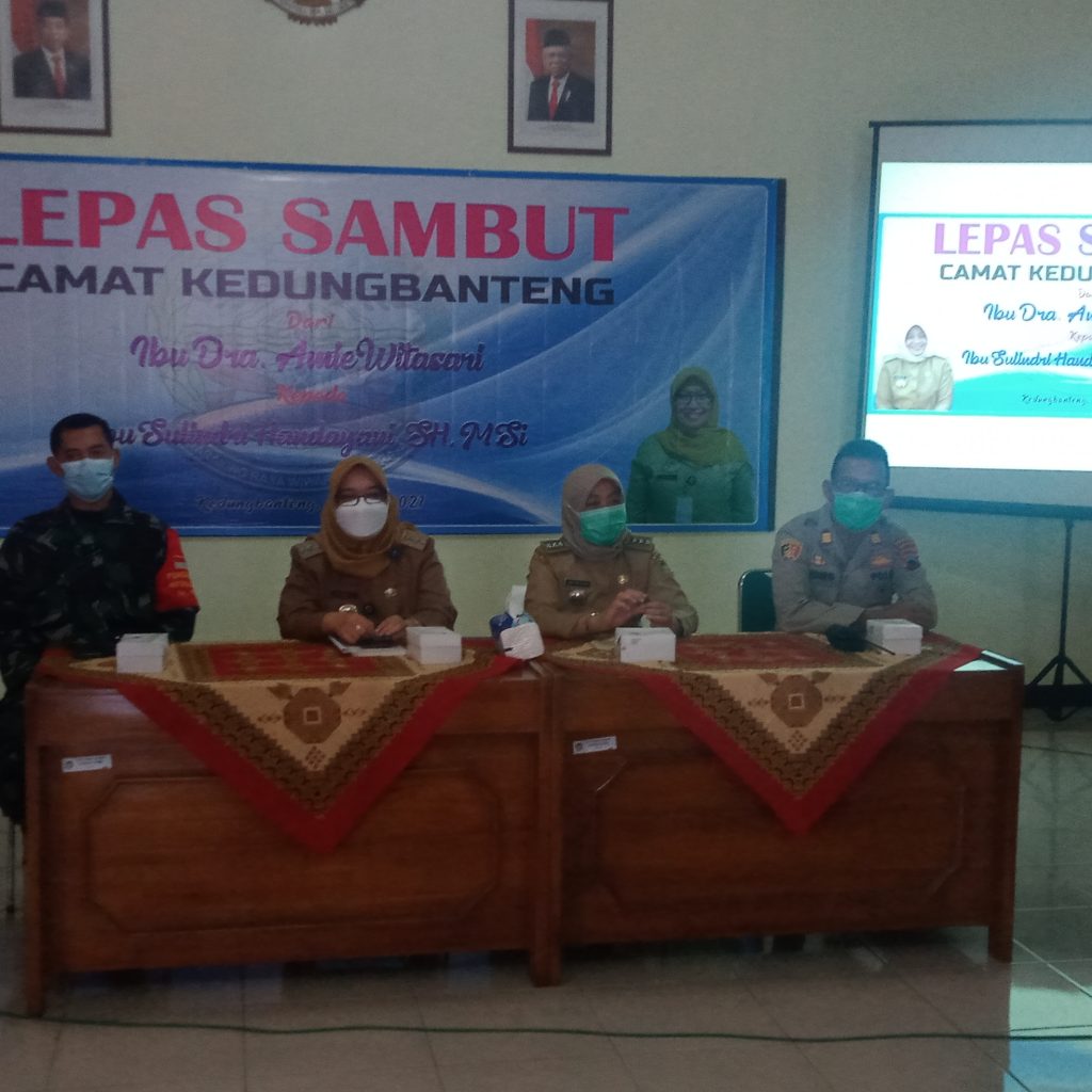 Sertijab Camat Kedung Banteng Kabupaten Banyumas Dra Ami Witasari ke ...